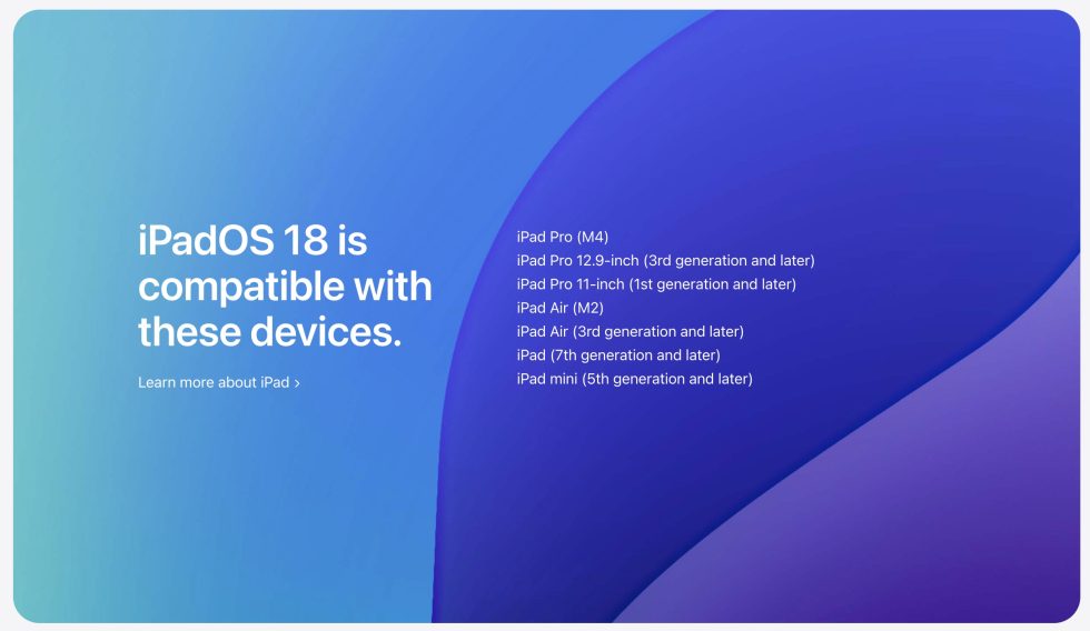 These are all the devices compatible with iOS 18 and iPadOS 18 - Ars Technica